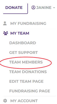 I'm the Team Captain how can I add a member to my team? – Coastrek